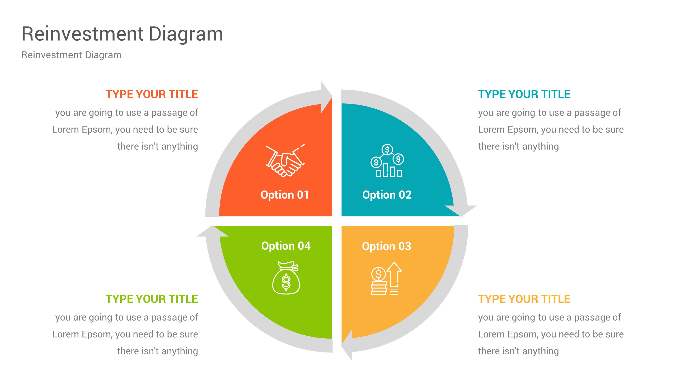 Business Diagrams Infographics PowerPoint Template, Presentation Templates