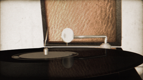 Vintage Vinyl Record Player Three Plans, Motion Graphics | VideoHive
