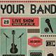 Live Show Music Poster & Flyer Template, Print Templates | GraphicRiver