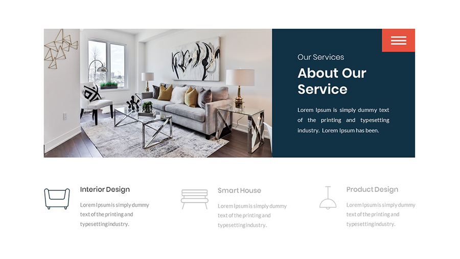 Luminouse - Furniture and Interior Design Google Slides Template ...