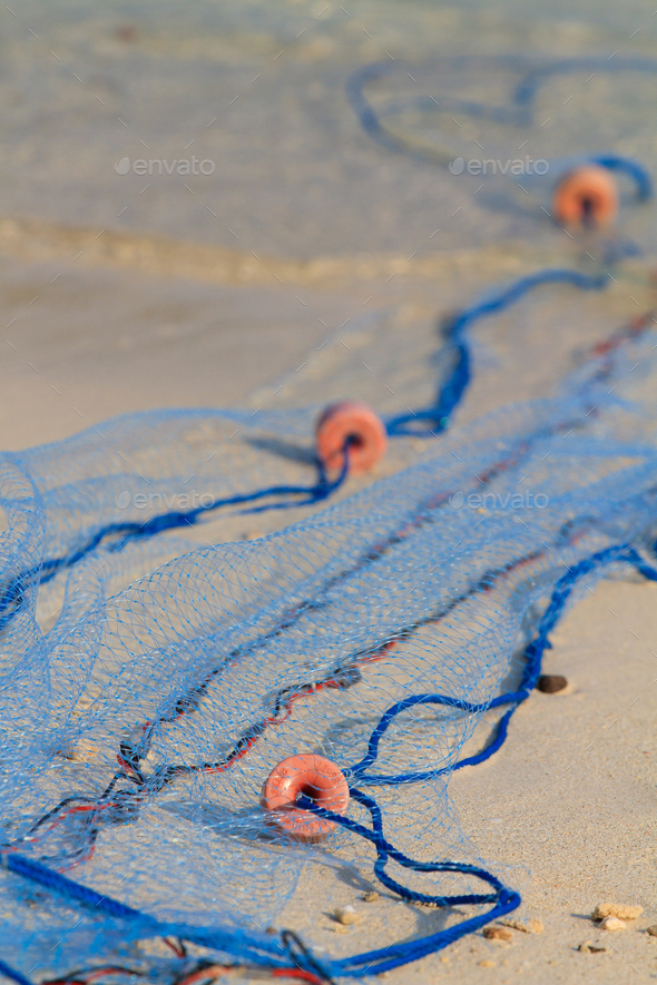Fishing nets on the beach Stock Photo by Netfalls | PhotoDune