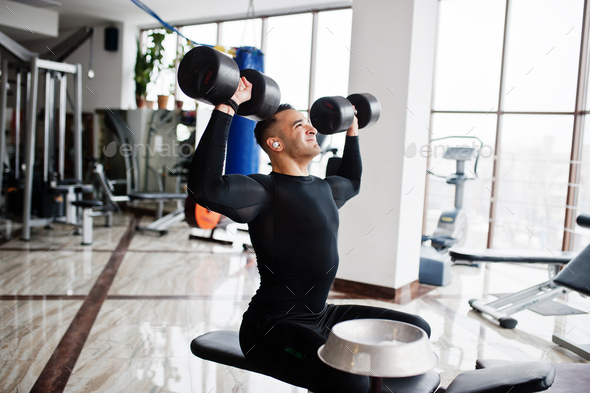 Muscular arab man Stock Photo by ASphotostudio | PhotoDune