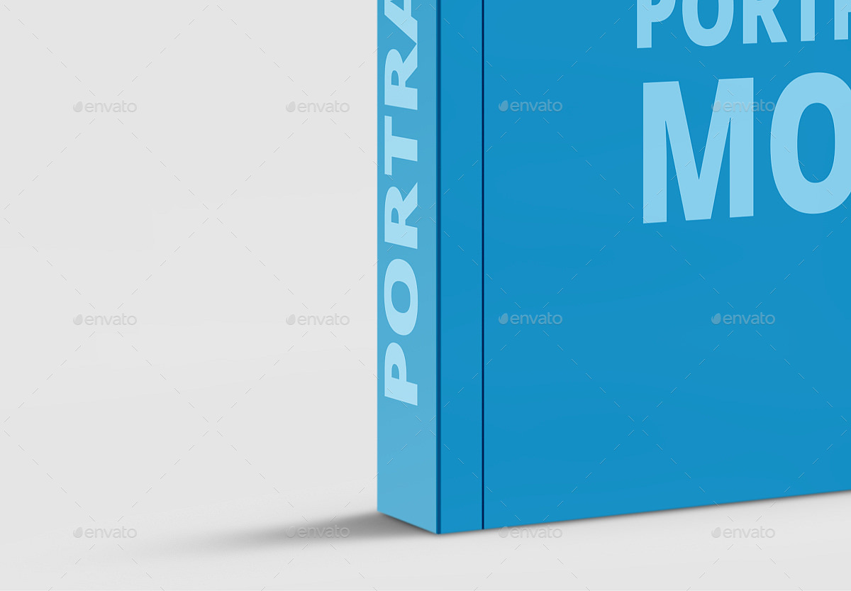 Portrait Soft Cover Book Mockup, Graphics | GraphicRiver