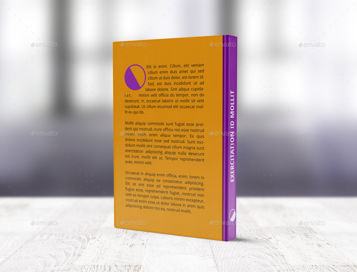 Digest Hard Cover Book Mockup, Graphics | GraphicRiver