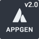 Appgen - App, Saas & Software Bootstrap 5 Landing Page Template by ...