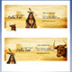 Wild West Facebook Timeline Covers, Web Elements | GraphicRiver