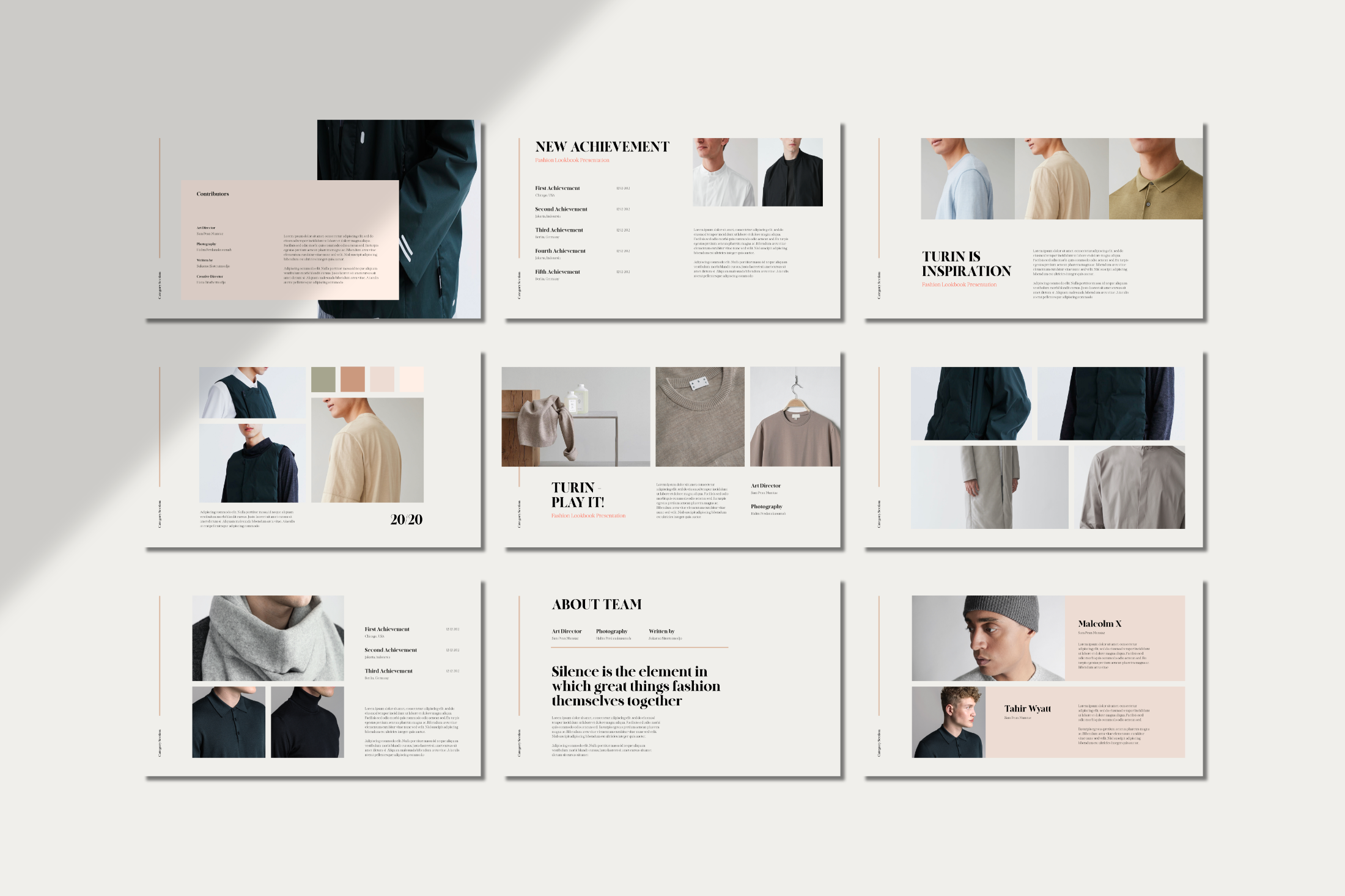 Clean Fashion Lookbook Keynote, Presentation Templates | GraphicRiver