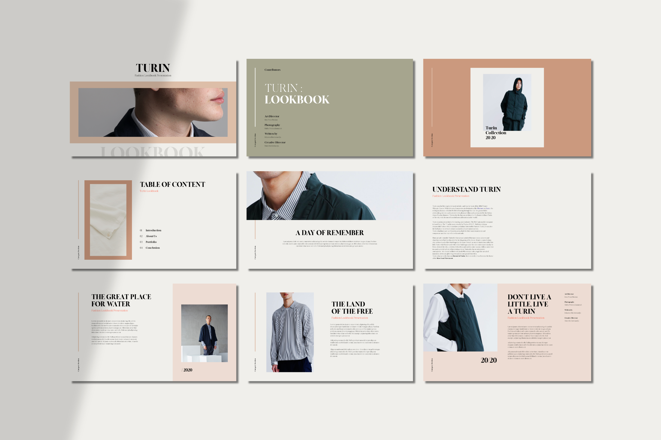 Fashion Lookbook Powerpoint, Presentation Templates | GraphicRiver