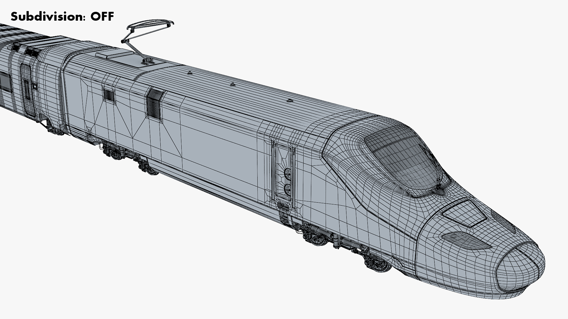 High Speed Passenger Train v 1 by Zurel | 3DOcean