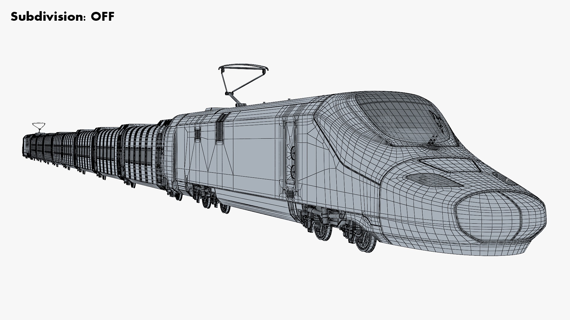 High Speed Passenger Train v 1 by Zurel | 3DOcean
