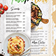 Restaurant Menu Bundle, Print Templates | GraphicRiver