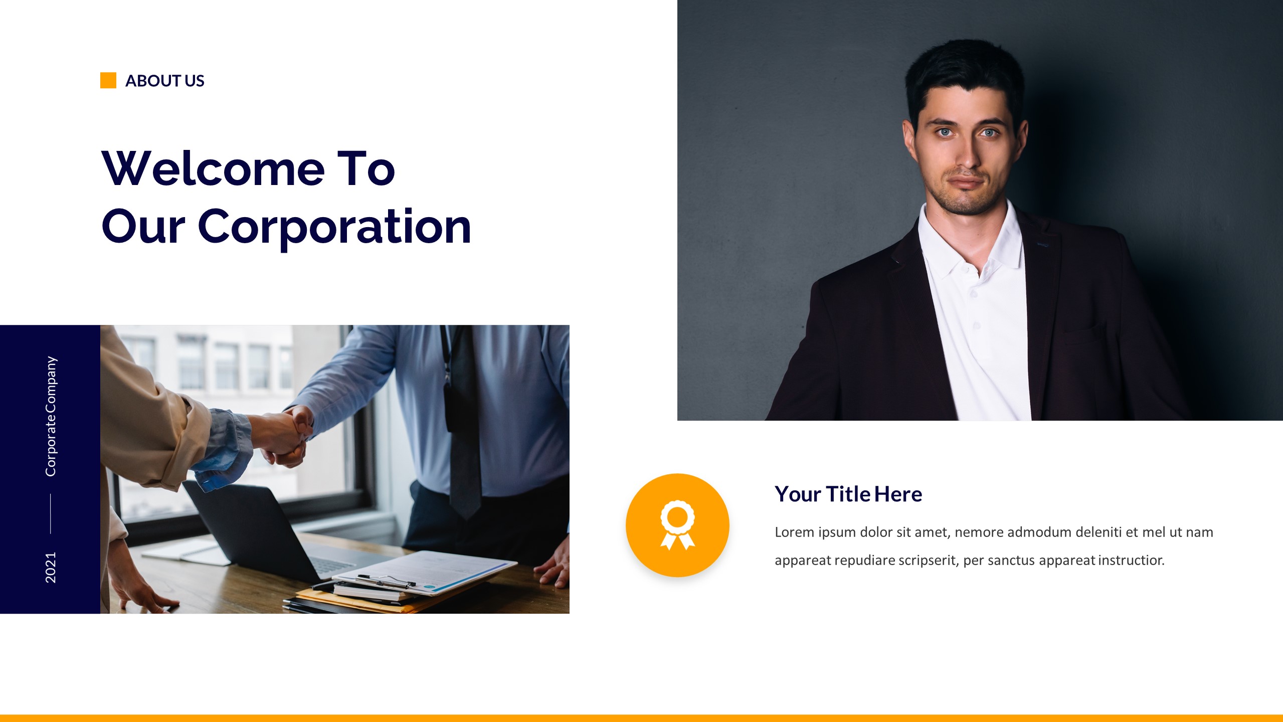 Corporate - Company Business Presentation PowerPoint Template ...