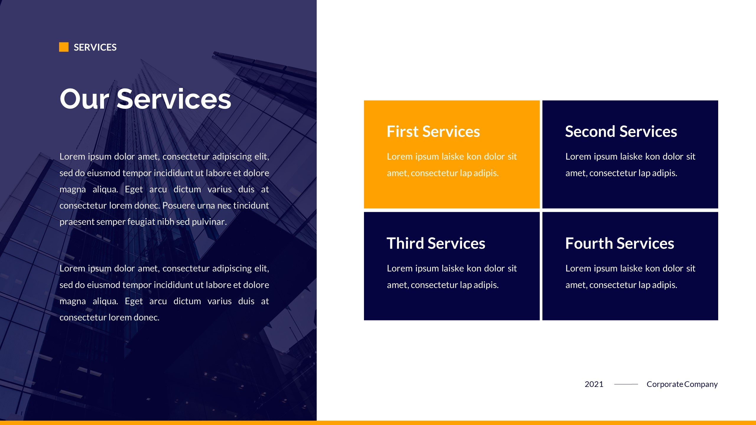 Corporate - Company Business Presentation PowerPoint Template ...