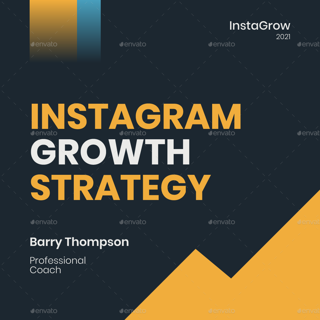 InstaGrow - Coaching Instagram Post, Web Elements | GraphicRiver