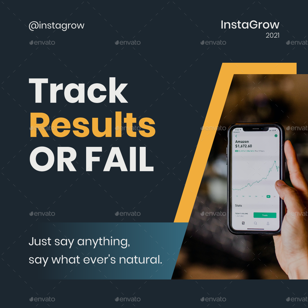 InstaGrow - Coaching Instagram Post, Web Elements | GraphicRiver