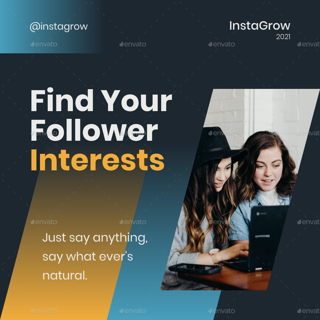 InstaGrow - Coaching Instagram Post, Web Elements | GraphicRiver