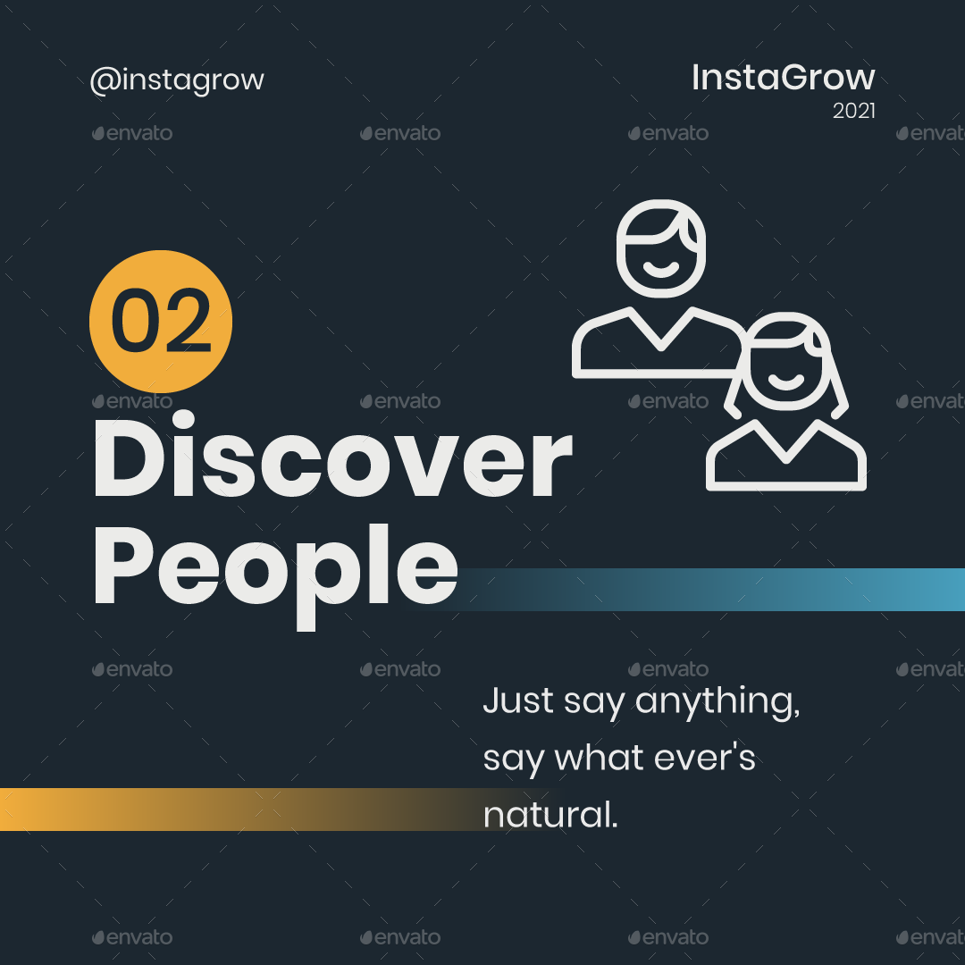 InstaGrow - Coaching Instagram Post, Web Elements | GraphicRiver