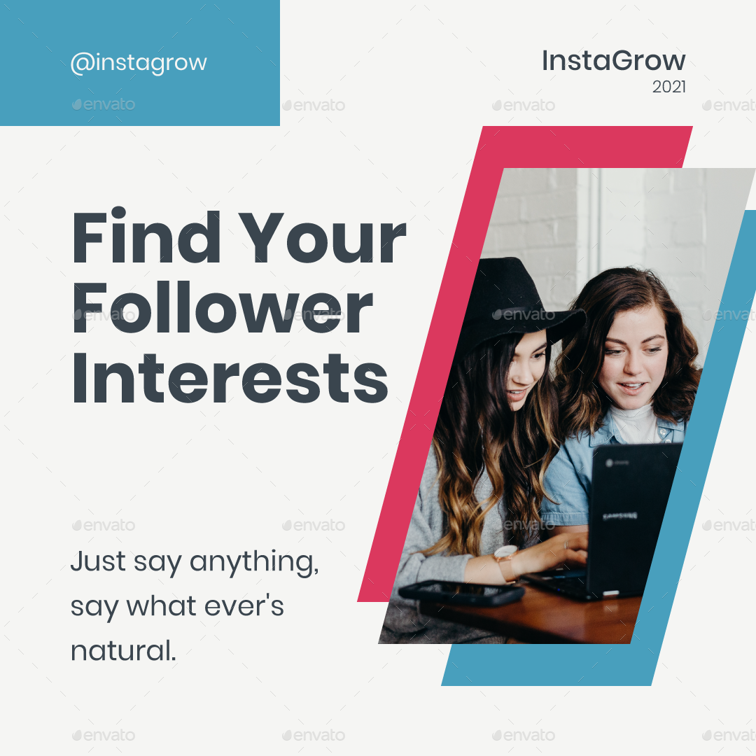 InstaGrow - Coaching Instagram Post, Web Elements | GraphicRiver