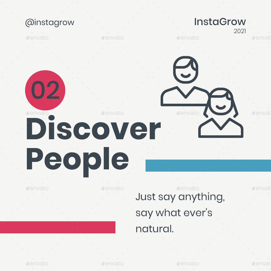 InstaGrow - Coaching Instagram Post, Web Elements | GraphicRiver