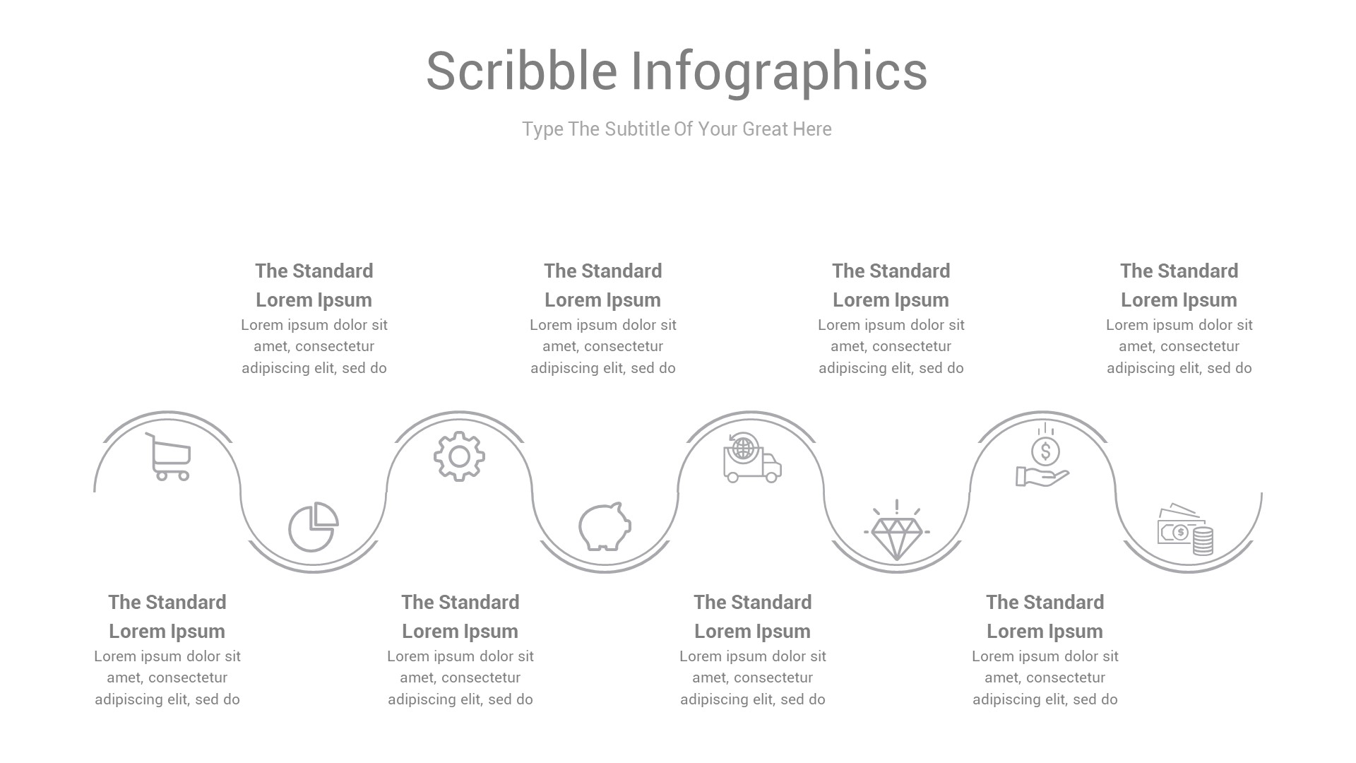 Scribble-Doodle Infographics PowerPoint Presentation Template ...