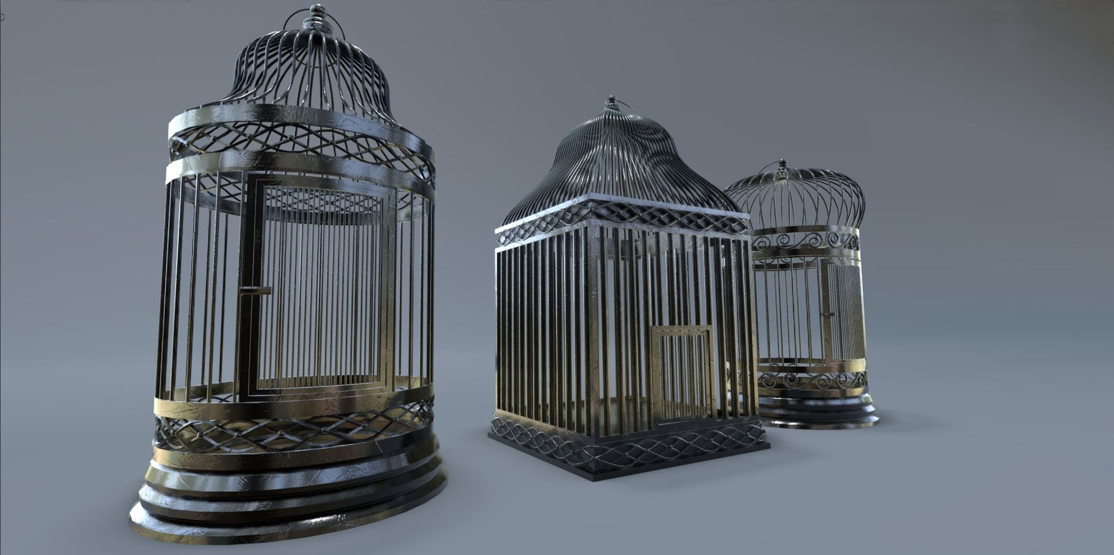 Bird Cage Collection by fhp3d | 3DOcean