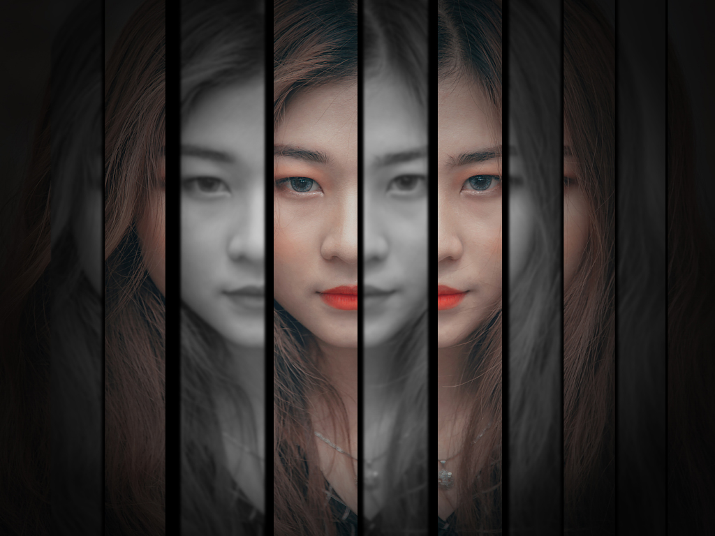 Mirare Portrait Vertical Mirroring Action Set, Add-ons | GraphicRiver