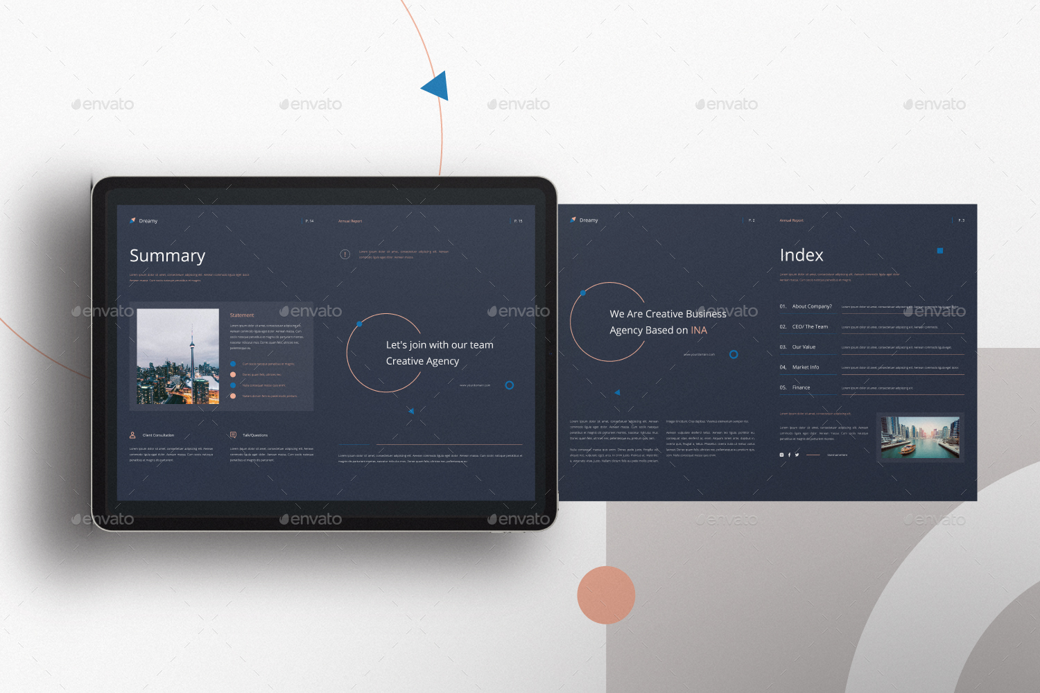 Annual Report, Print Templates | GraphicRiver