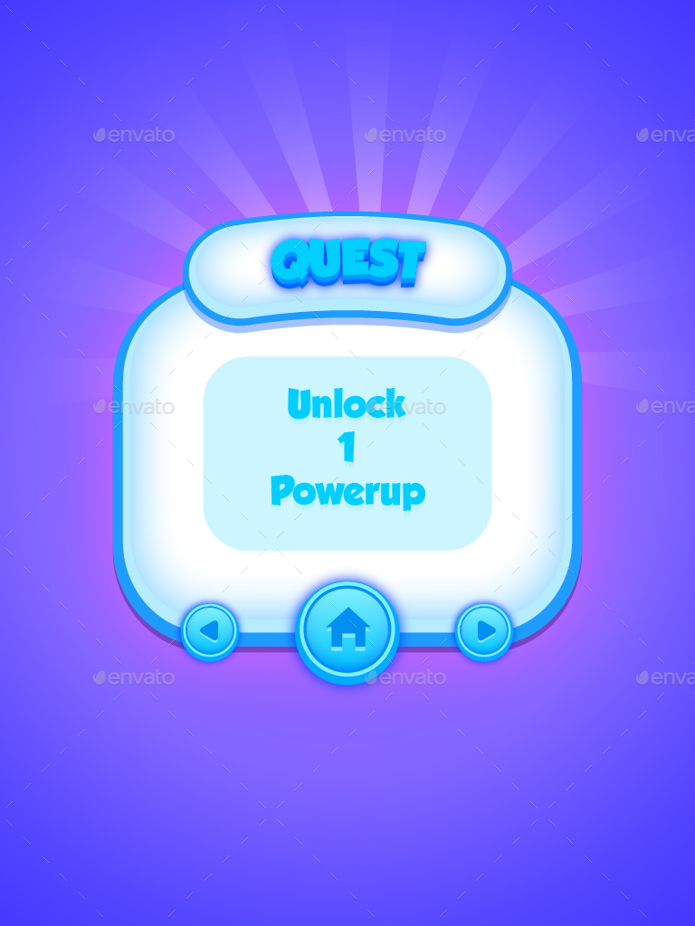 Cartoon Game UI Kit 02, Game Assets | GraphicRiver