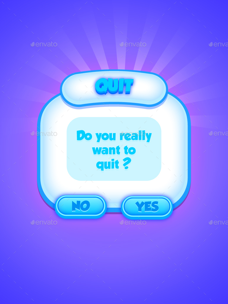 Cartoon Game UI Kit 02, Game Assets | GraphicRiver