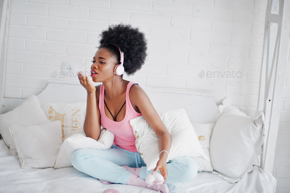 Pink african woman Stock Photo by ASphotostudio | PhotoDune