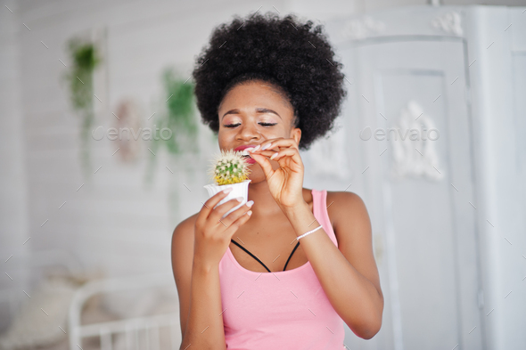 Pink african woman Stock Photo by ASphotostudio | PhotoDune