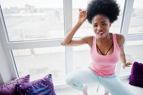 Pink african woman Stock Photo by ASphotostudio | PhotoDune