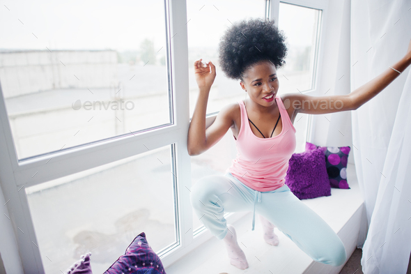 Pink african woman Stock Photo by ASphotostudio | PhotoDune