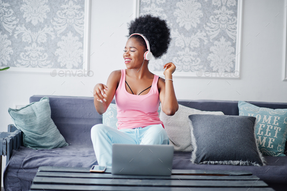 Pink african woman Stock Photo by ASphotostudio | PhotoDune