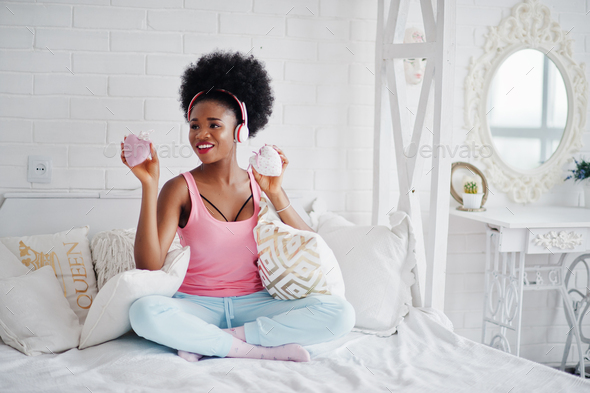 Pink african woman Stock Photo by ASphotostudio | PhotoDune