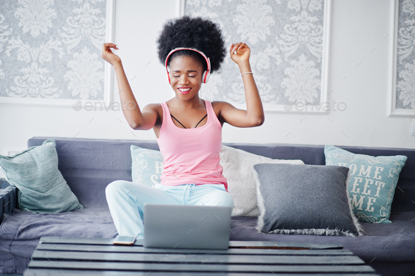 Pink african woman Stock Photo by ASphotostudio | PhotoDune