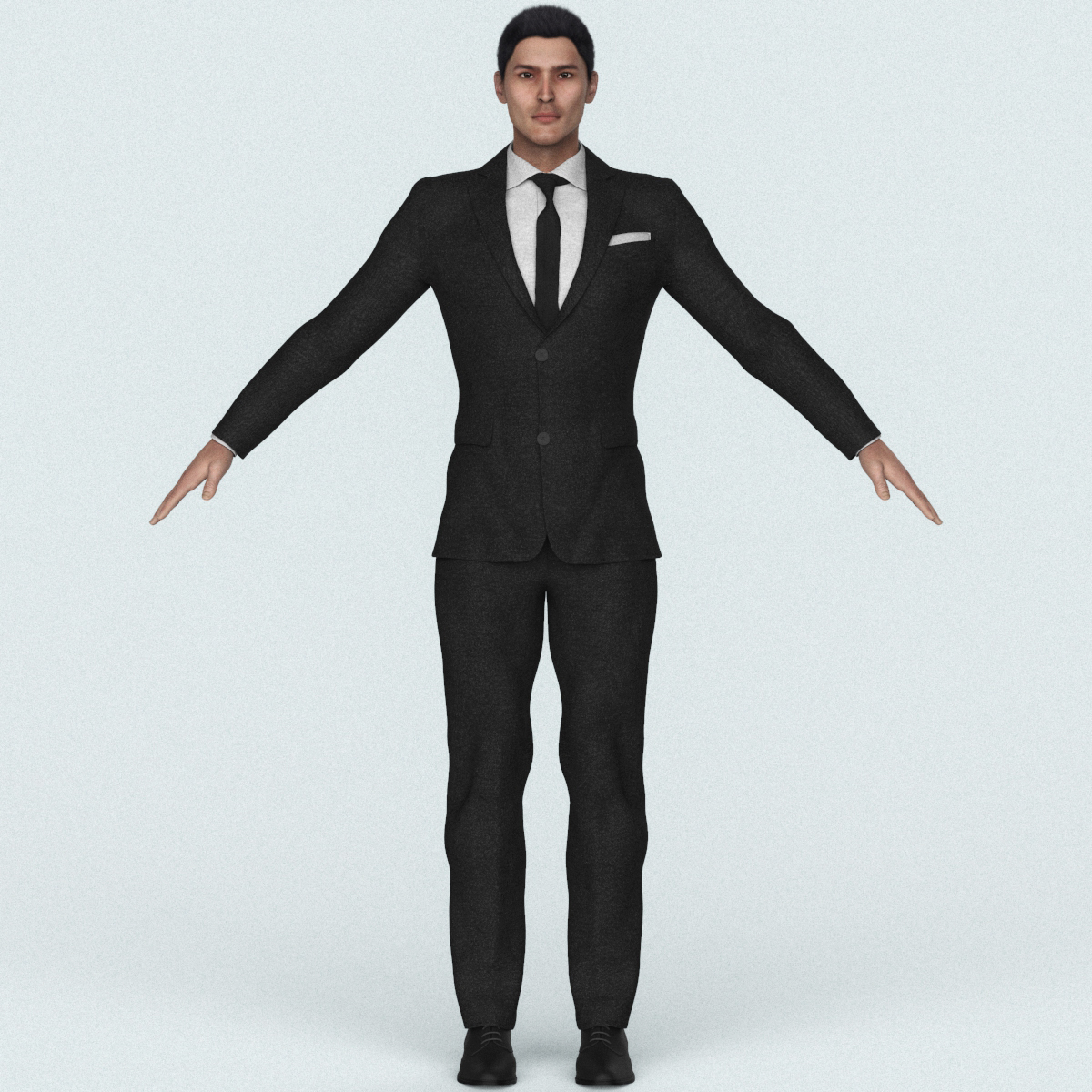 Handsome Suit Man 3D Character by 3darcmall | 3DOcean