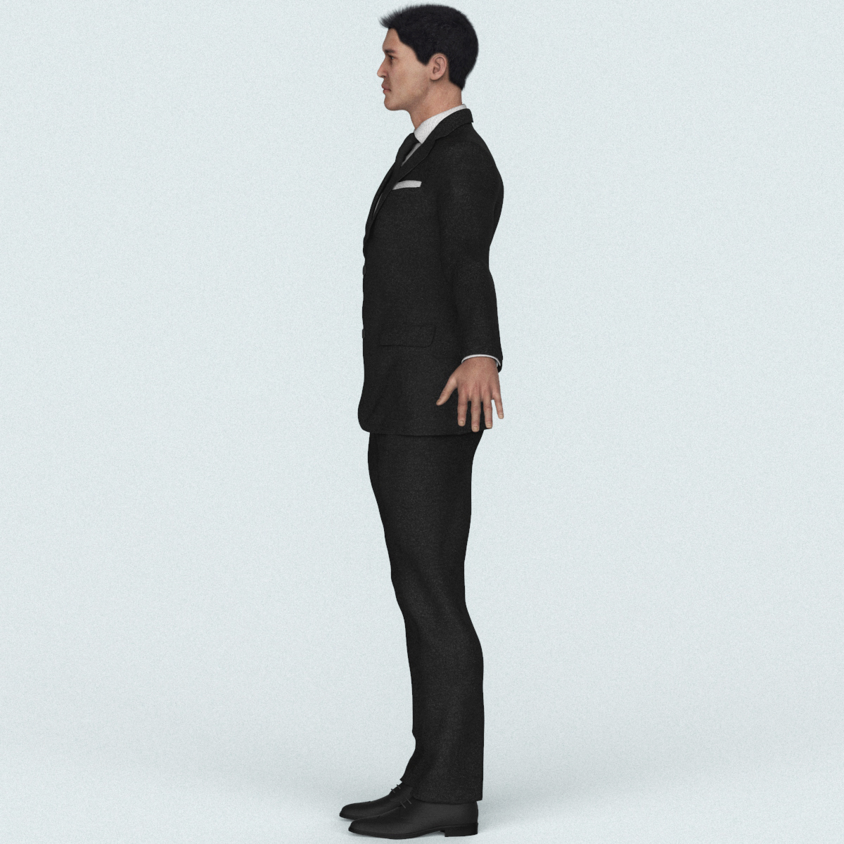 Handsome Suit Man 3D Character by 3darcmall | 3DOcean