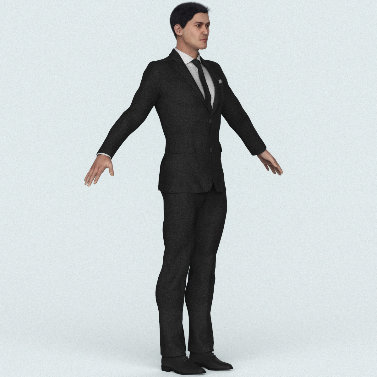 Handsome Suit Man 3D Character by 3darcmall | 3DOcean