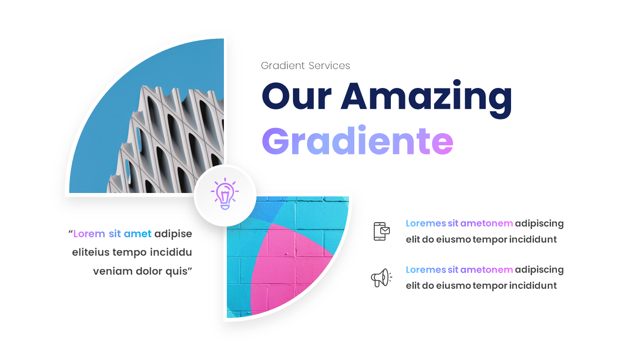 Gradiente - Creative Gradient Keynote Presentation Template ...