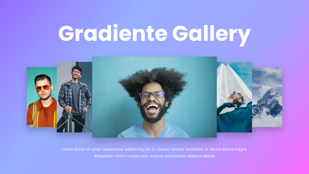 Gradiente - Creative Gradient Keynote Presentation Template ...