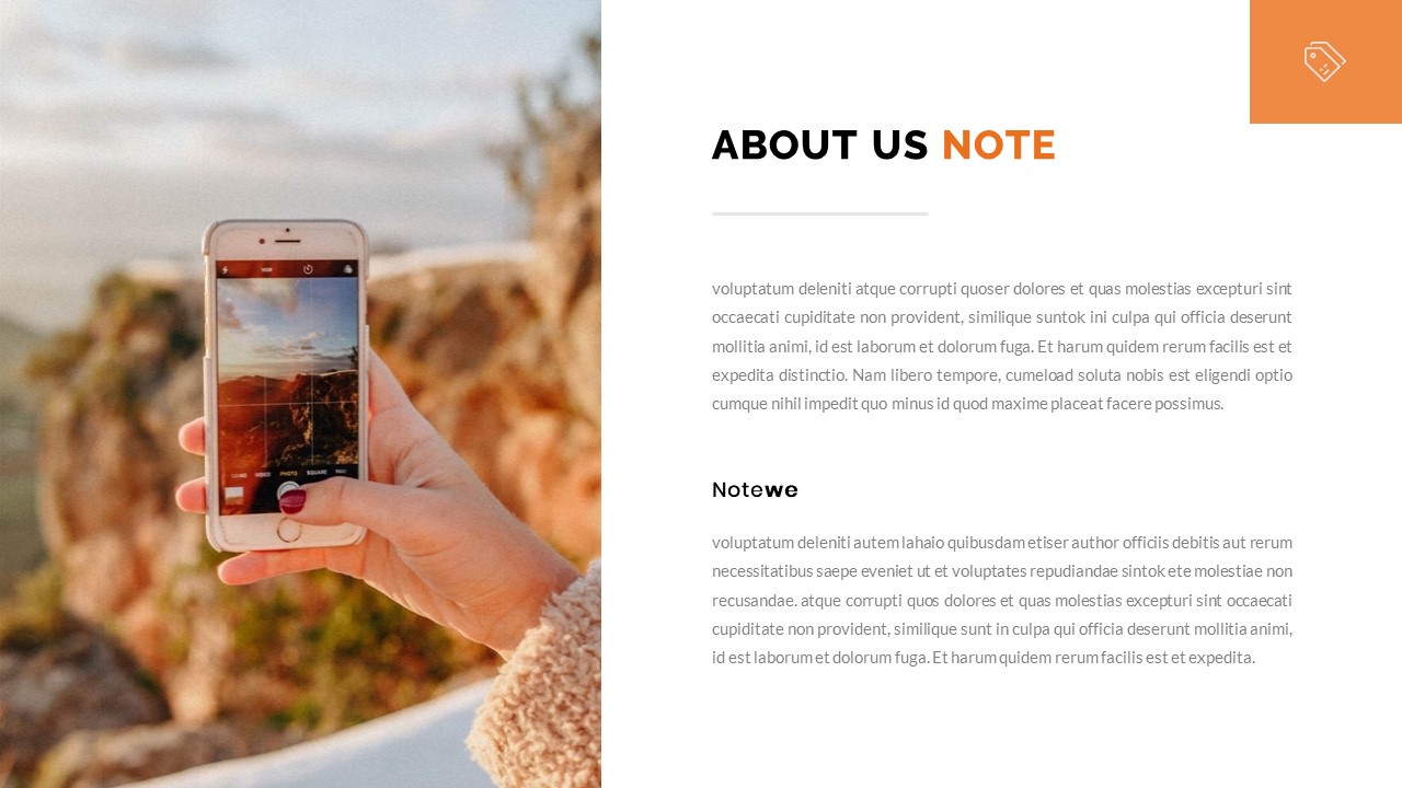 Notewe – Creative & Business Google Slides Template, Presentation Templates