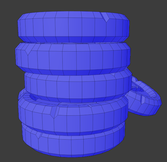 Gold coin Low-poly 3D model by 3D_Kod | 3DOcean