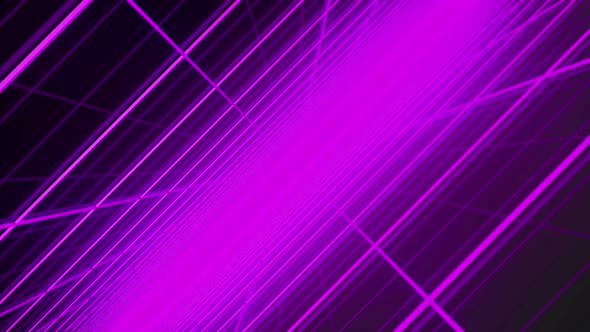 4K Rotating Purple Grid Tunnel, Motion Graphics | VideoHive