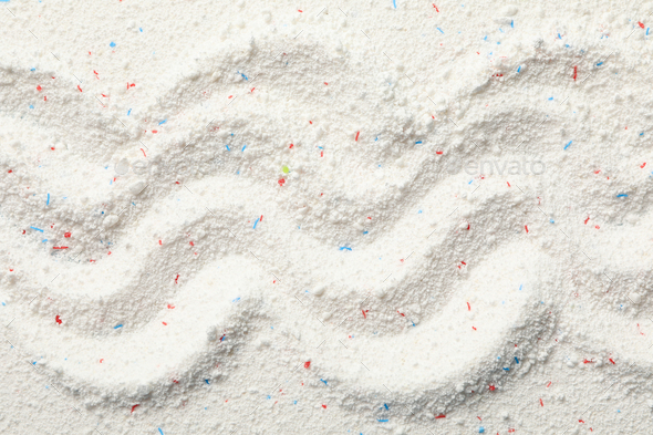 Washing powder with waves on whole background Stock Photo by AtlasComposer