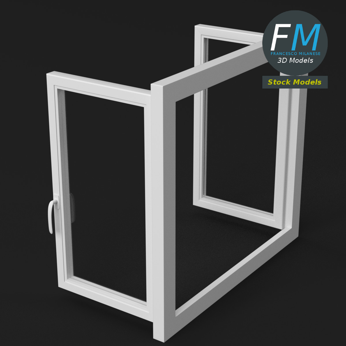 Window double flat by FrancescoMilanese85 | 3DOcean