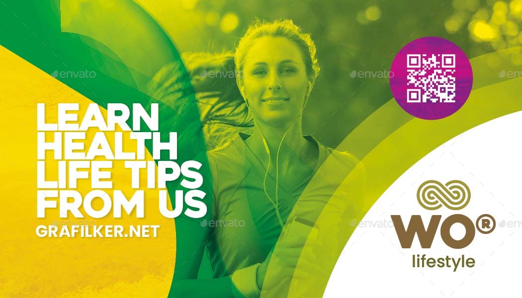 Healthy Life Business Card Templates, Print Templates | GraphicRiver