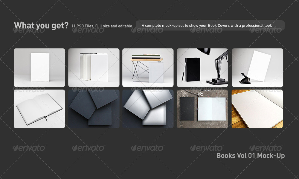 Book | Brochure Mock-Up , Graphics | GraphicRiver