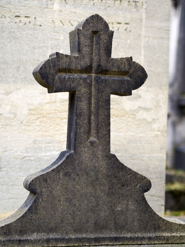 old nameless tombstone in cemetery Stock Photo by Netfalls | PhotoDune
