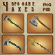 4 RPG GAME AXES, Game Assets | GraphicRiver